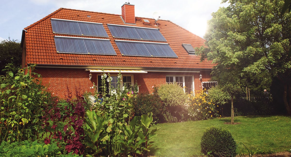 Energiesparen durch Sonnenwärme - Ritter Solartechnik